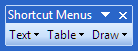 Customizing Menus